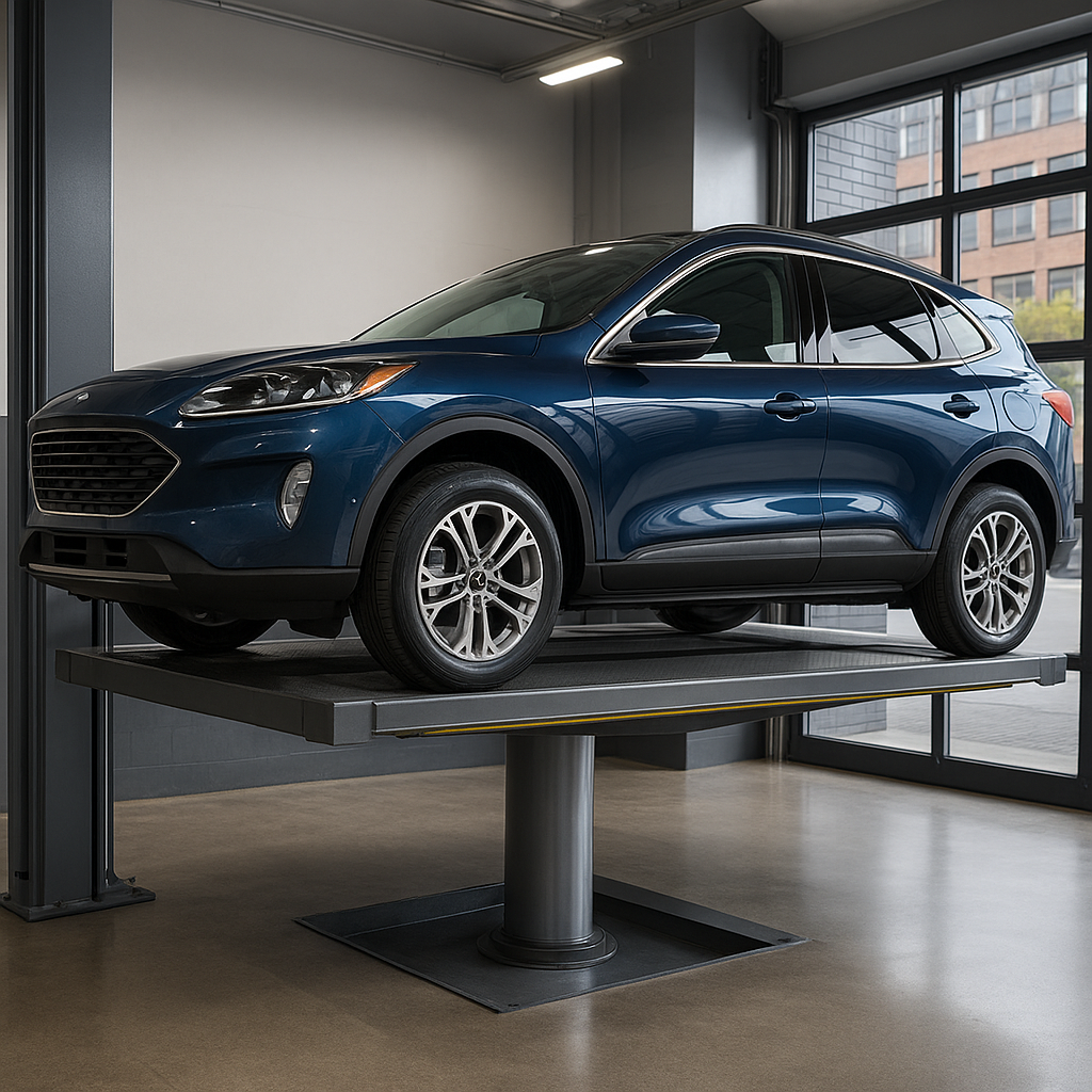 Cómo funciona un elevador para autos modernos